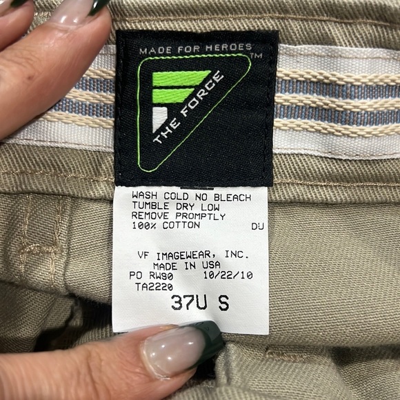 Vf Imagewear | Pants | Vf Imagewear The Force Khaki Tactical Cargo ...